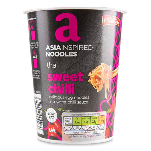 Asia Inspired Noodles Thai Style Sweet Chilli | ALDI UK